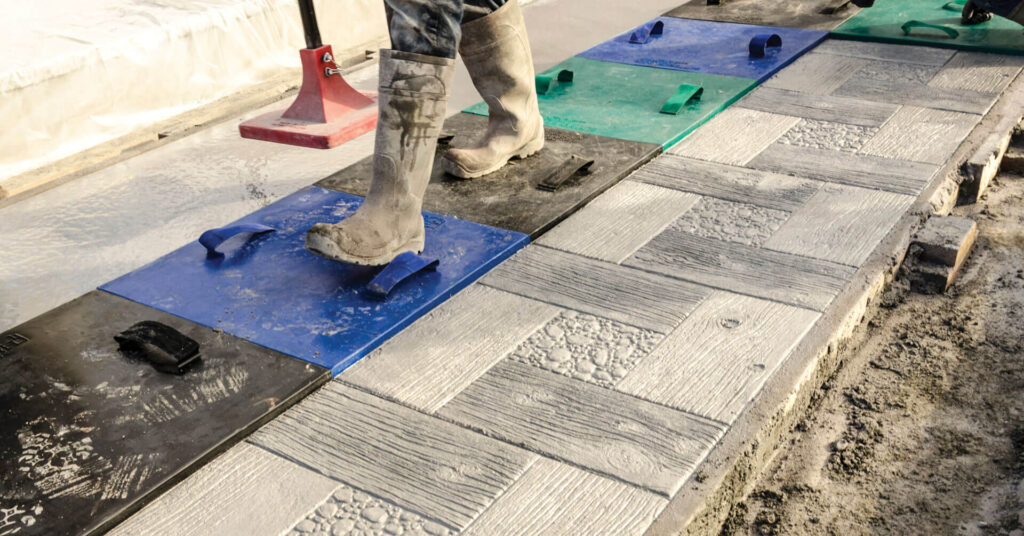 How to Stamp Concrete-Stamping Concrete 101 - House Frey