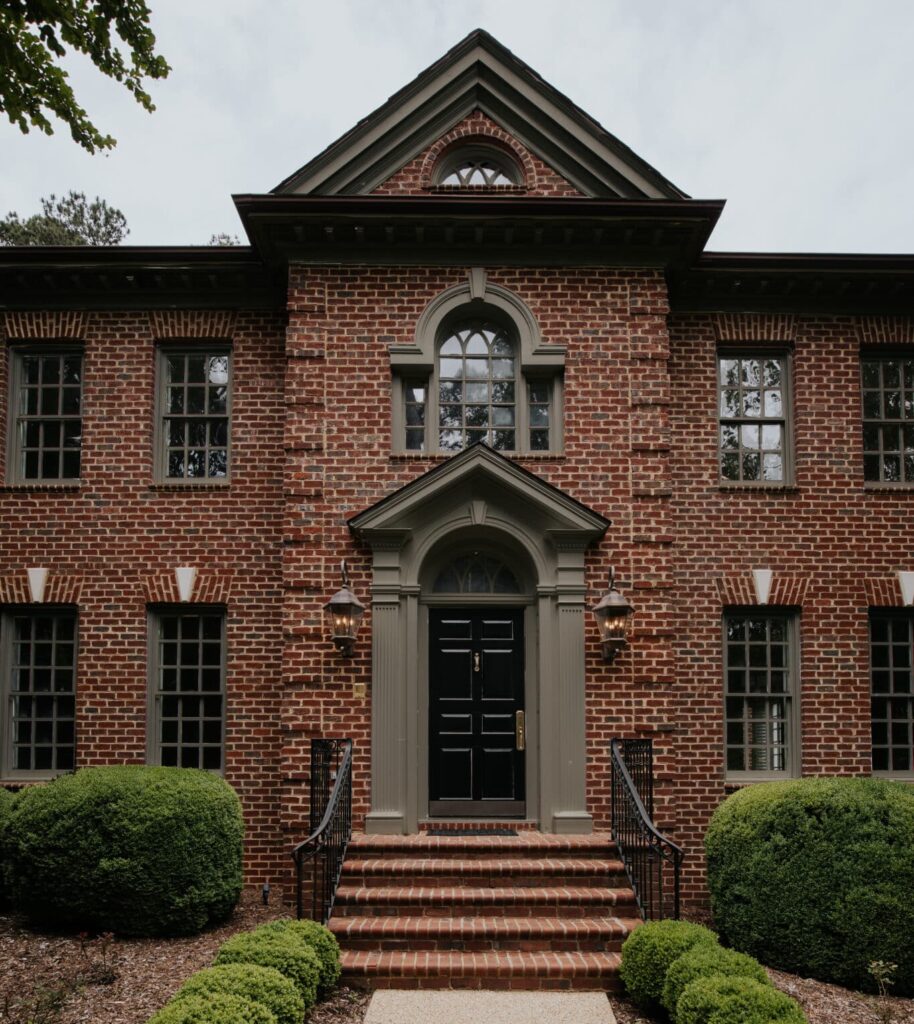 Red brick house trim colors - House Frey